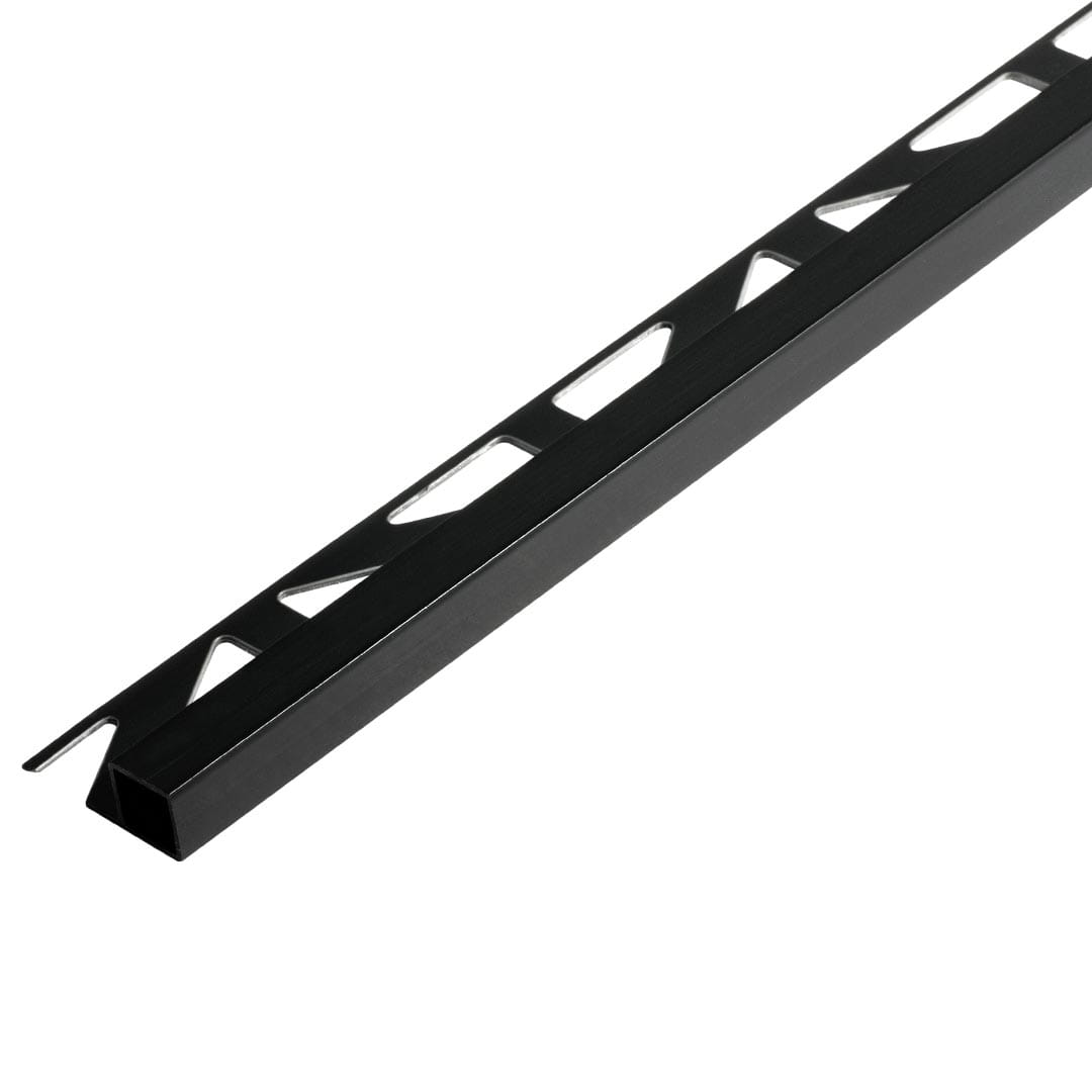 DURAL square edge trim PVC black