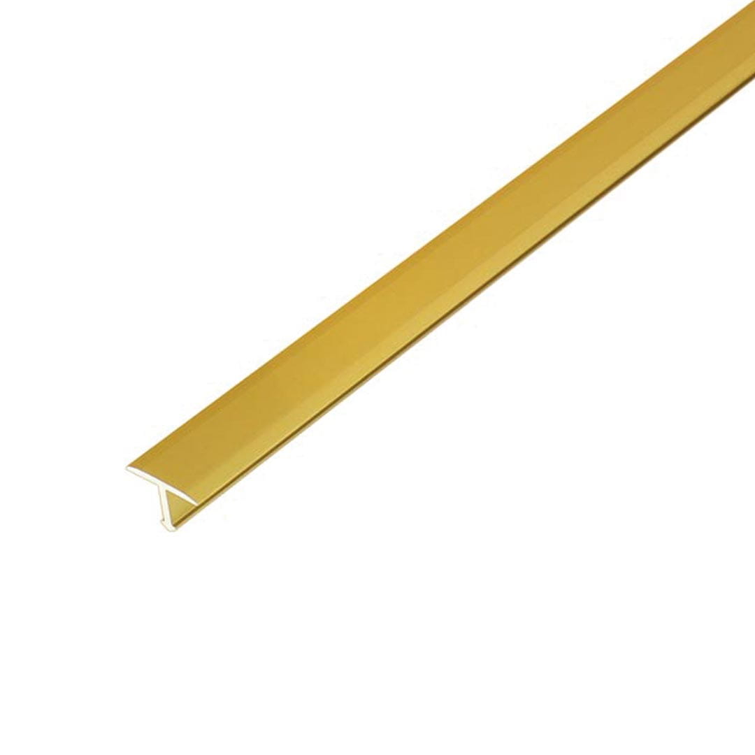 Transition profile T-shape aluminium gold